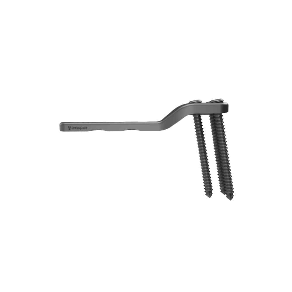 MINI PEDIATRIC HIP LOCKING PLATE 100° 3,5 MM | Ortimplant